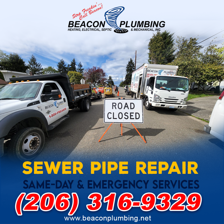 Covington Sewer Pipe Repair - Beacon Plumbing